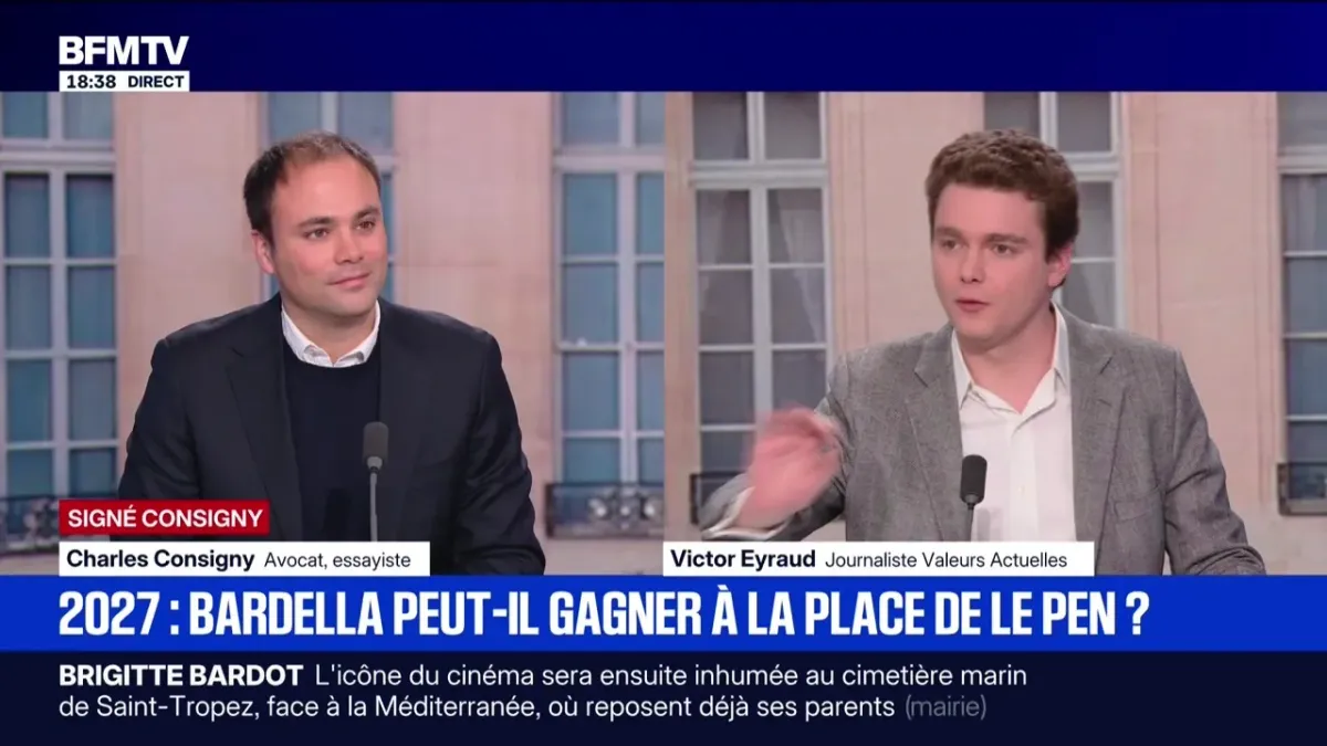 Marschall Truchot : 2027, Bardela peut-il gagner à la place de Le Pen ...