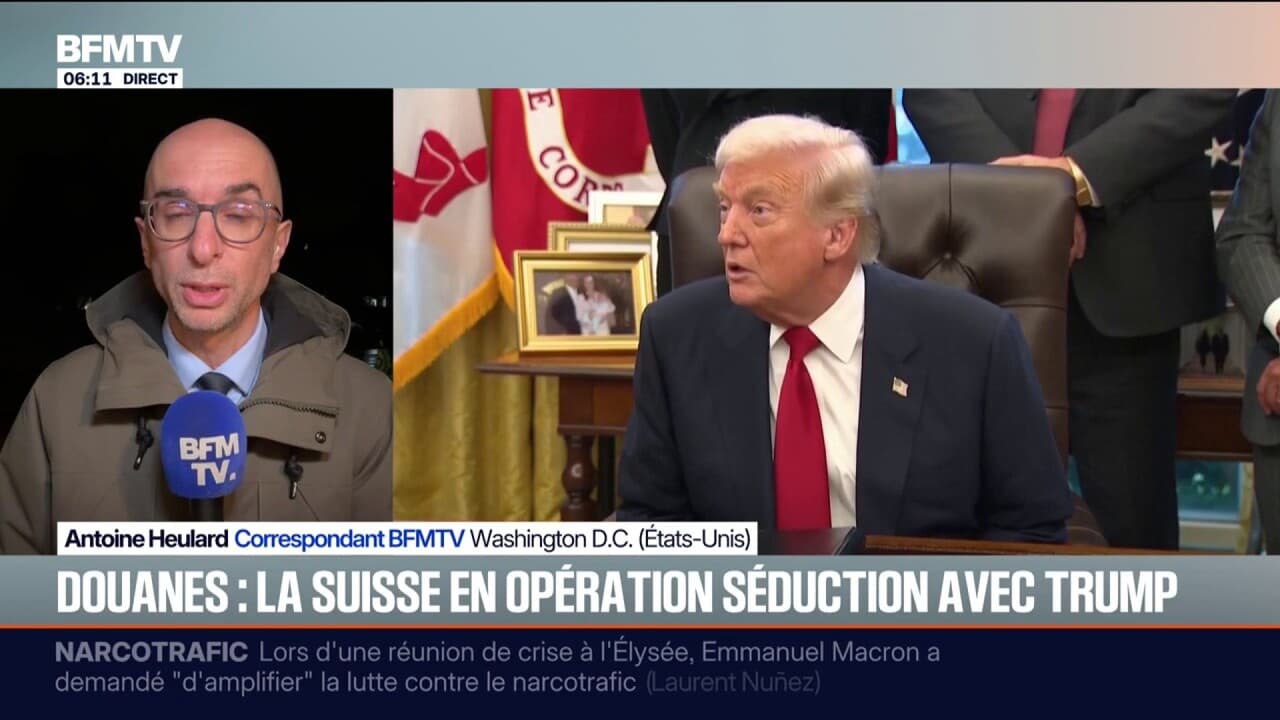 Droits de douane américains: la Suisse réussit son opération séduction ...
