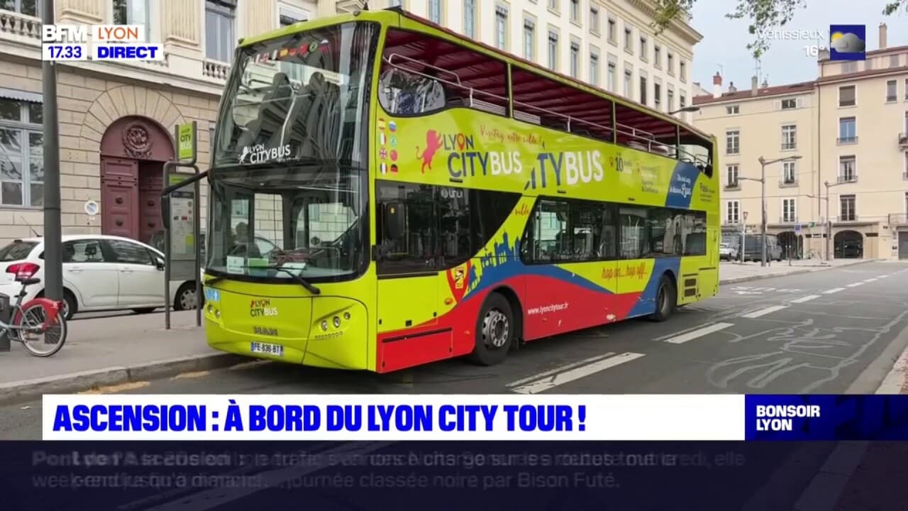 Week-end de l'Ascension : à bord du Lyon City Tour
