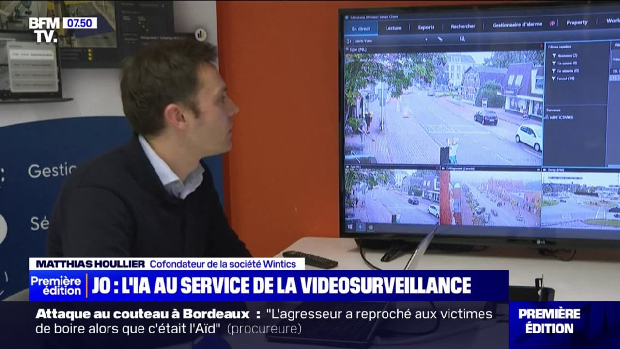 JO 2024: l'intelligence artificielle au service de la vidéosurveillance