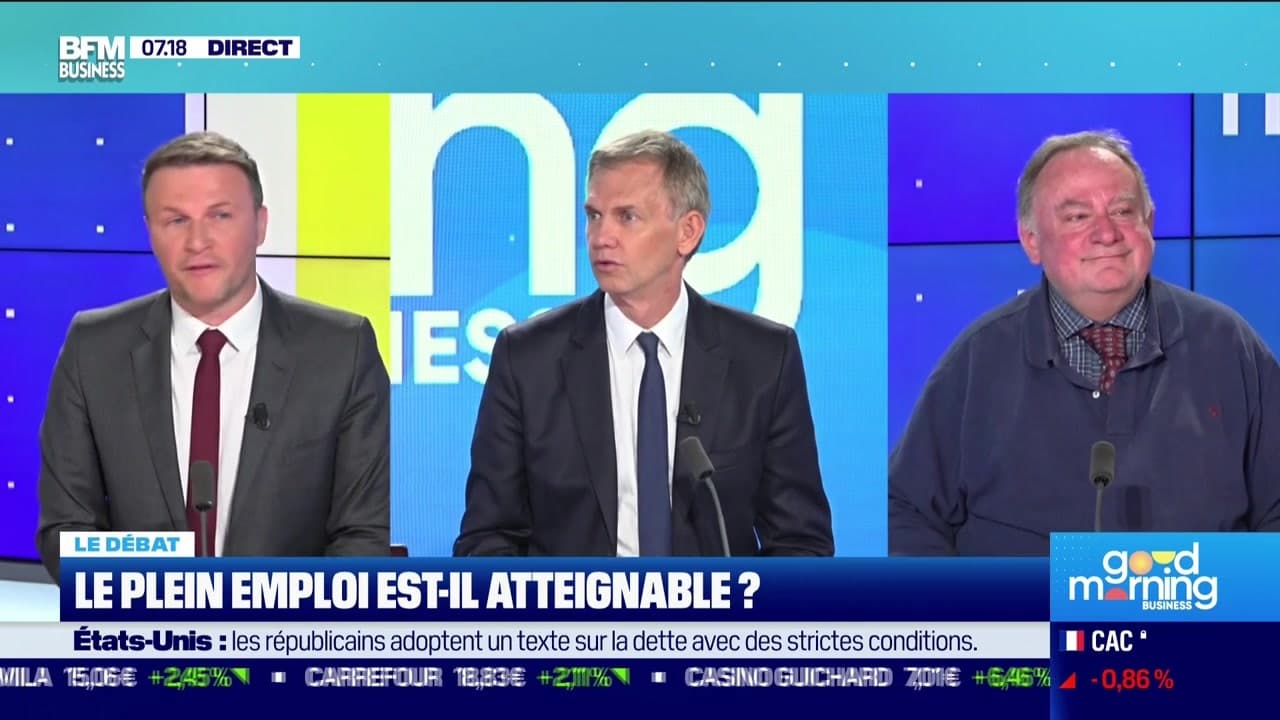 Stéphane Pedrazzi face à Jean-Marc Daniel : Le plein emploi est-il ...