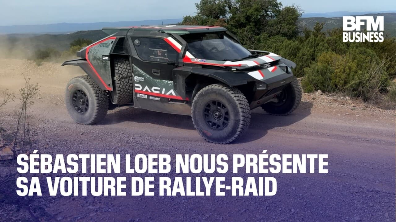 Sébastien Loeb nous présente sa voiture de rallye-raid