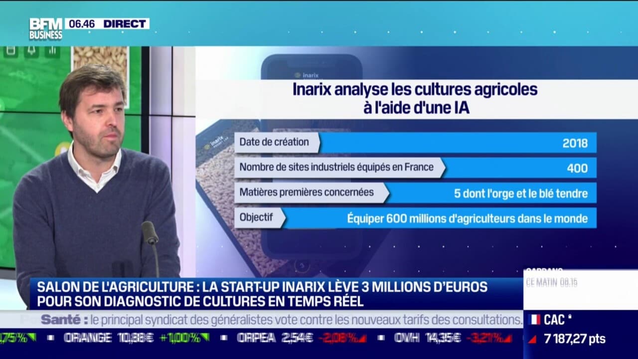 Agriculture: la start-up Inarix lève 3 millions d’euros