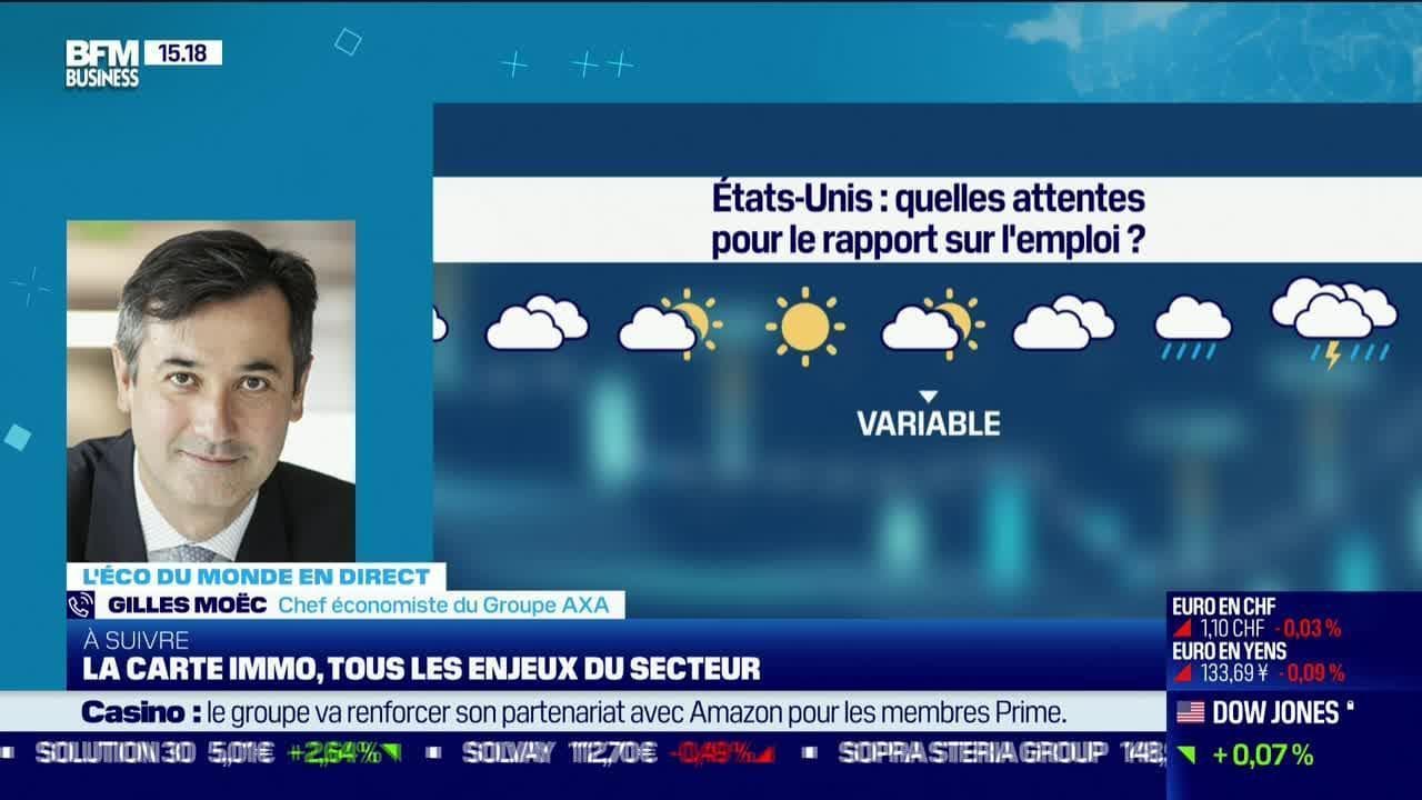 Gilles Moëc (AXA) : Quelles attentes pour le rapport sur l'emploi aux ...
