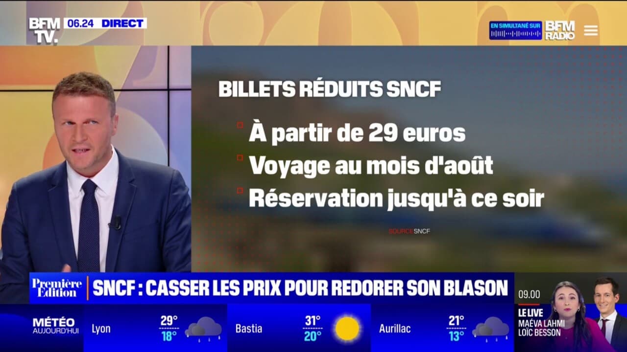 Pour redorer son blason, la SNCF met en vente 300.000 billets à prix réduit