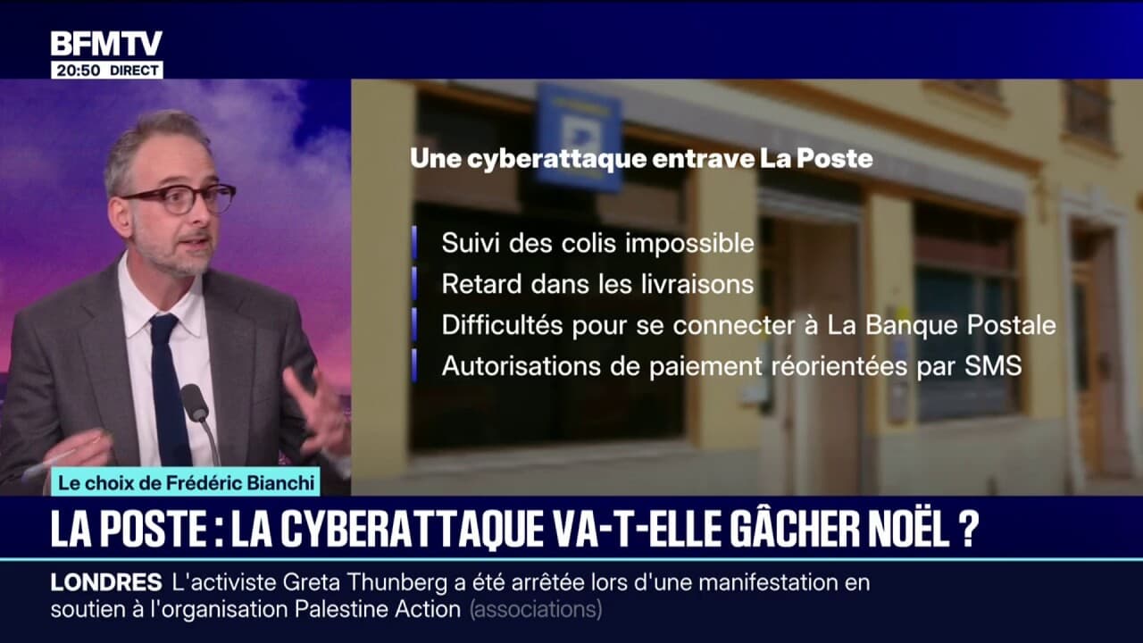 LE CHOIX DE FRÉDÉRIC BIANCHI - La Poste: la cyberattaque va-t-elle ...