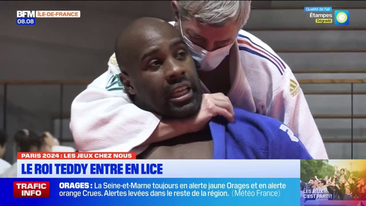 JO 2024: le roi parisien Teddy Riner entre en lice sur les tatamis olympiques ce vendredi