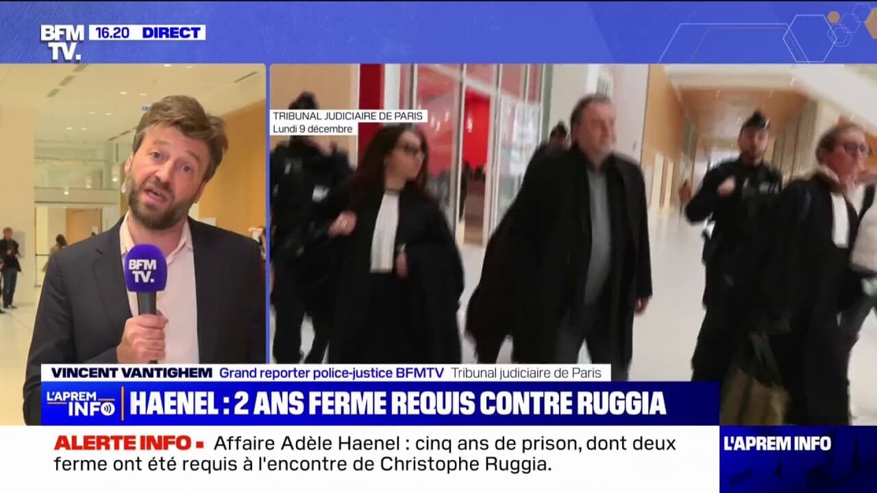 Affaire Adèle Haenel: cinq ans de prison dont deux ans ferme requis ...