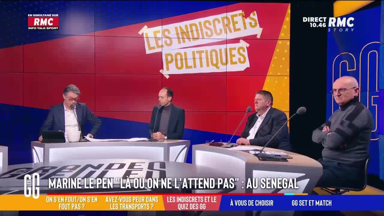 Les indiscrets politiques : Marine Le Pen "là où on ne l'attend pas ...