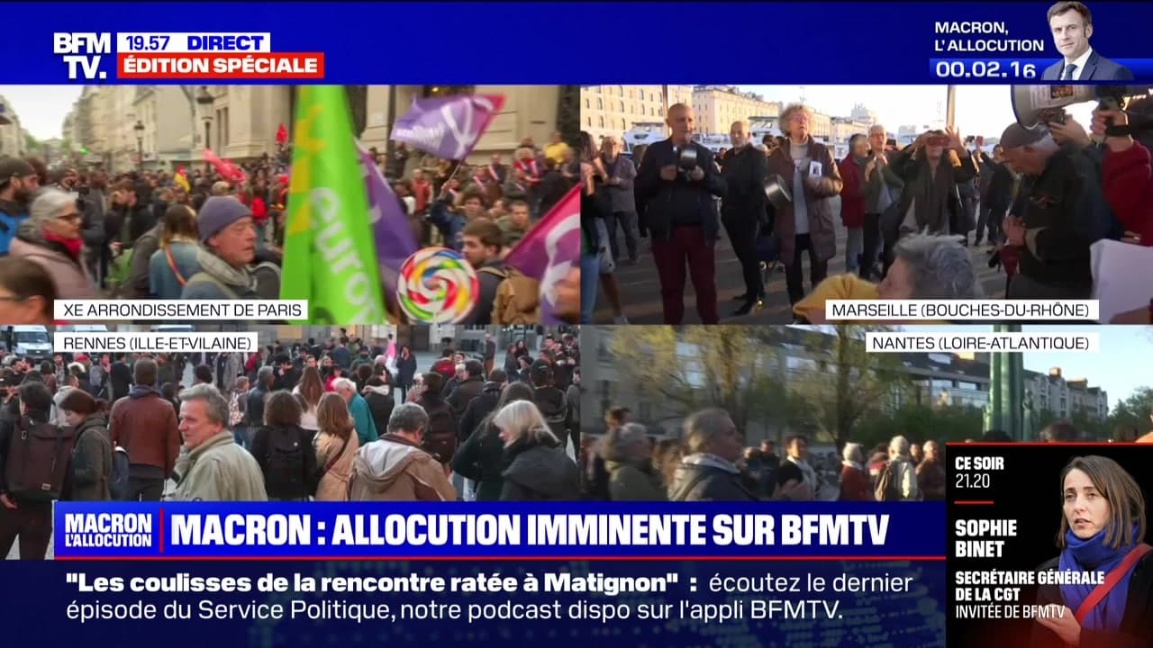 Macron : allocution imminente - 17/04