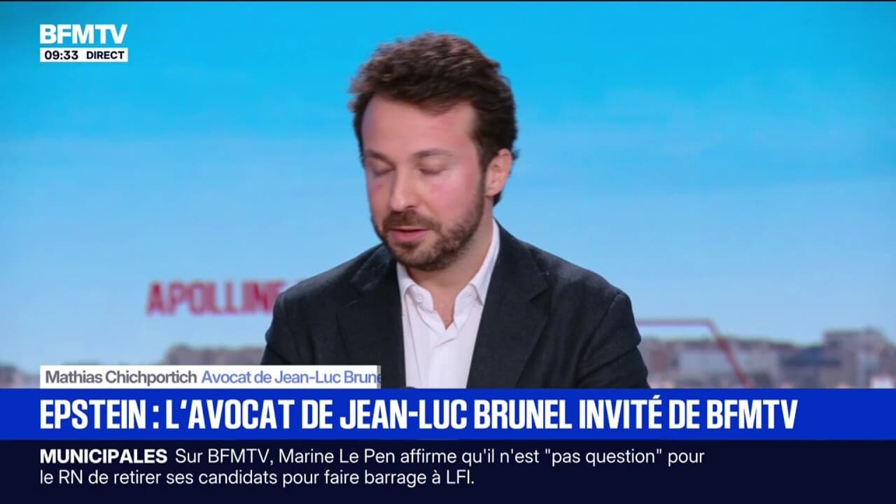 Affaire Epstein: "Pour la justice française, Jean-Luc Brunel n'est pas ...