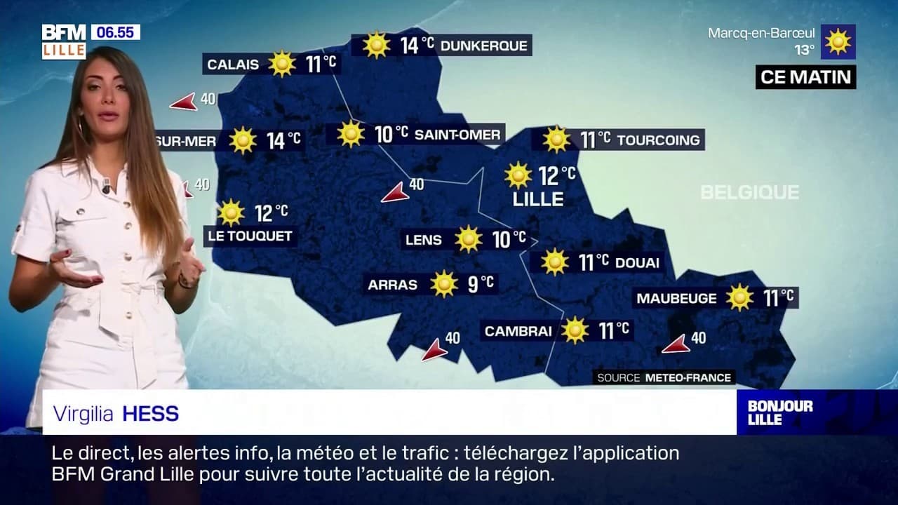 Météo à Lille: encore et toujours du soleil à Lille, des températures ...
