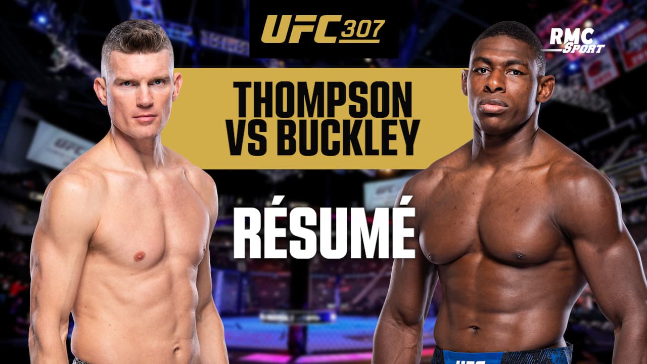 Résumé UFC : un magnifique KO lors du combat entre Buckley et Thompson