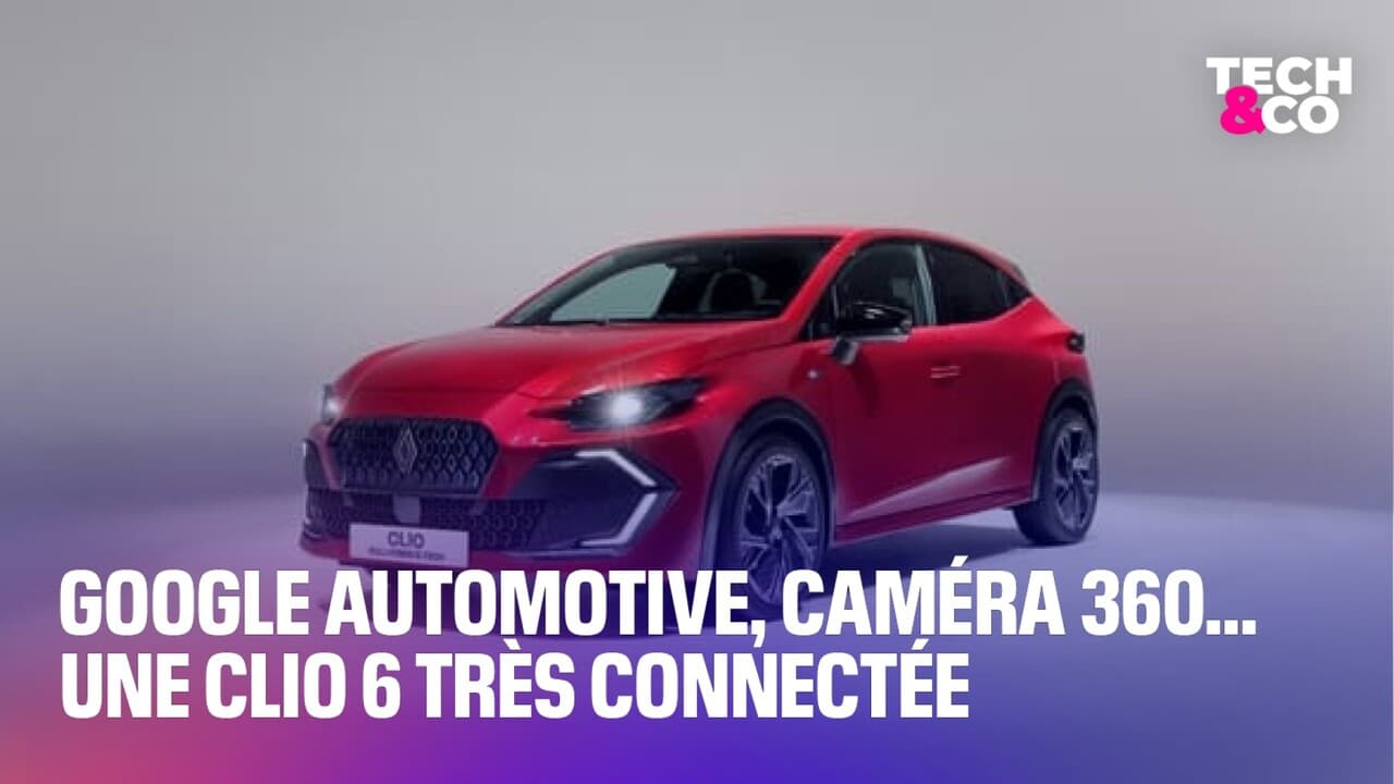 Google Automotive, caméra 360… Une Clio 6 très connectée