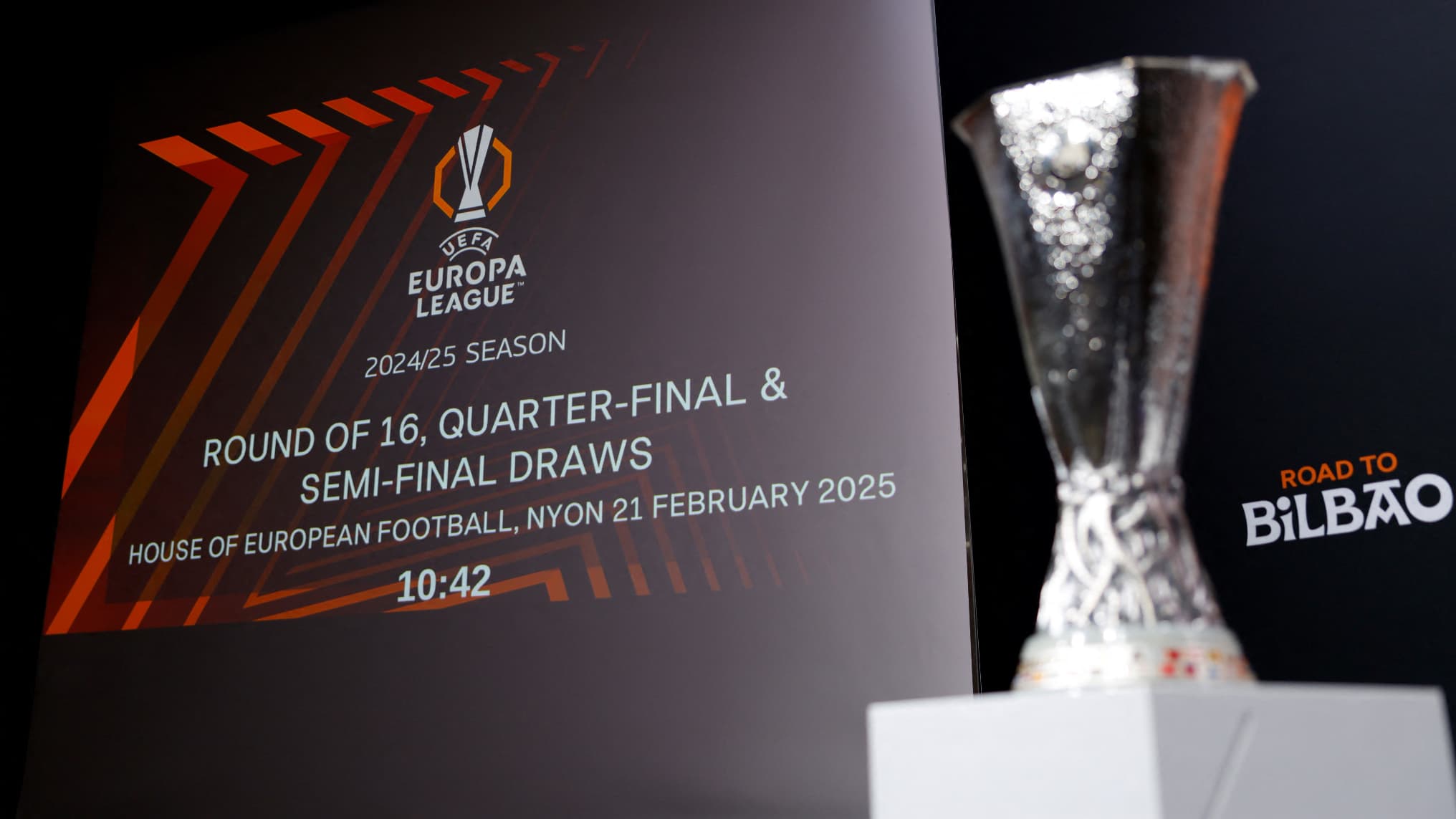 Ligue Europa: OL, Roma, Ajax... Le tirage complet des huitièmes de finale