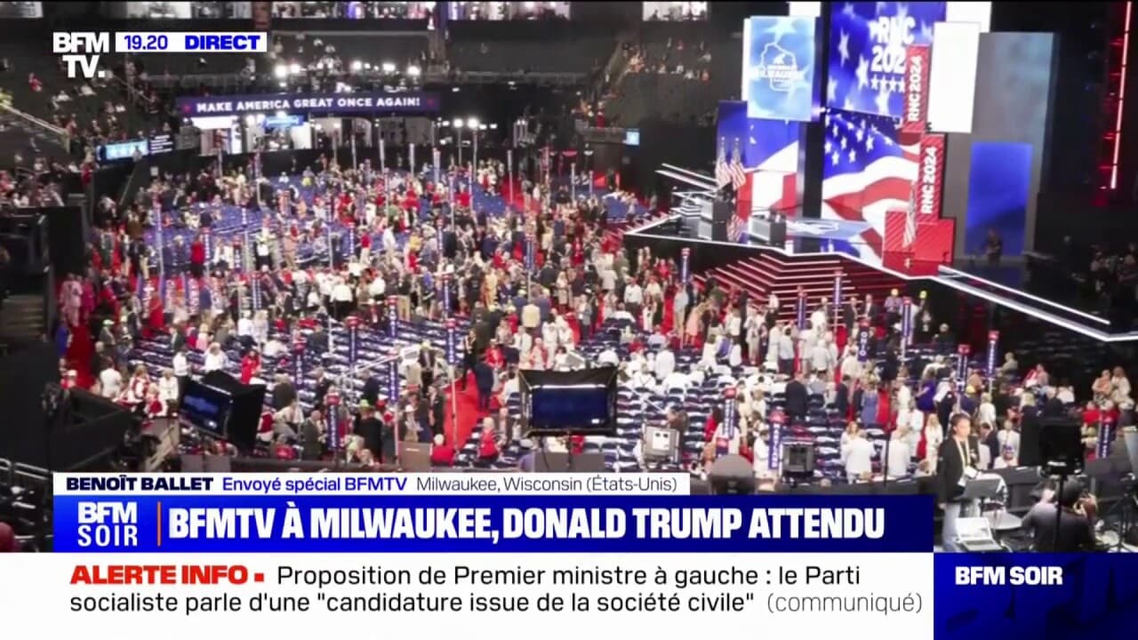 Convention républicaine: Donald Trump devrait annoncer le nom de son ...