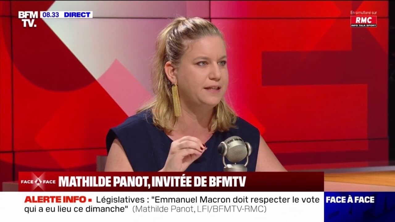 Mathilde Panot (LFI): "J'ai un doute sur le fait qu'Emmanuel Macron ne respecte pas le choix des ...