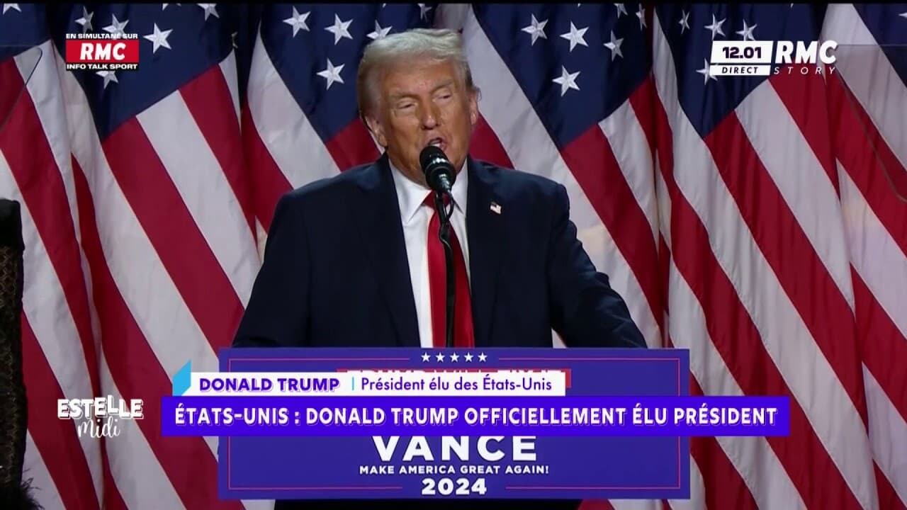 Etats-Unis : Donald Trump officiellement président