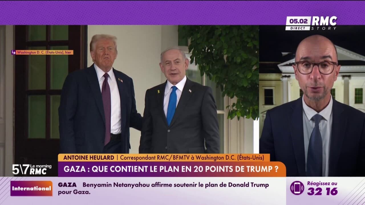 Gaza : Que contient le plan en 20 points de Trump