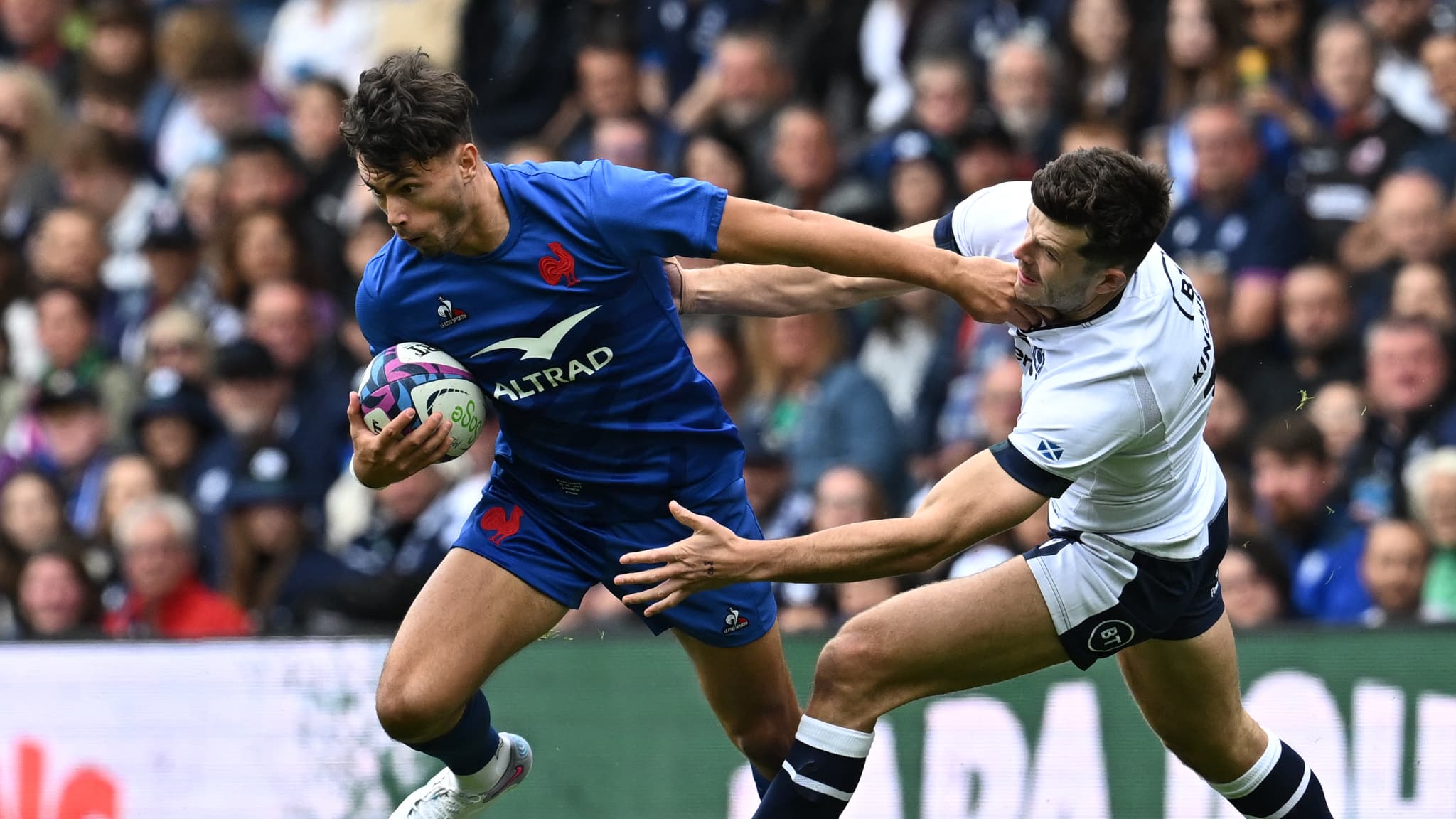 Ecosse-France: des Bleus à deux visages s’inclinent à un mois de la Coupe du monde