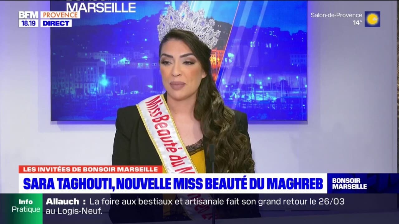 Sara Taghouti, Miss Beauté du Maghreb 2023, détaille les préparatifs ...