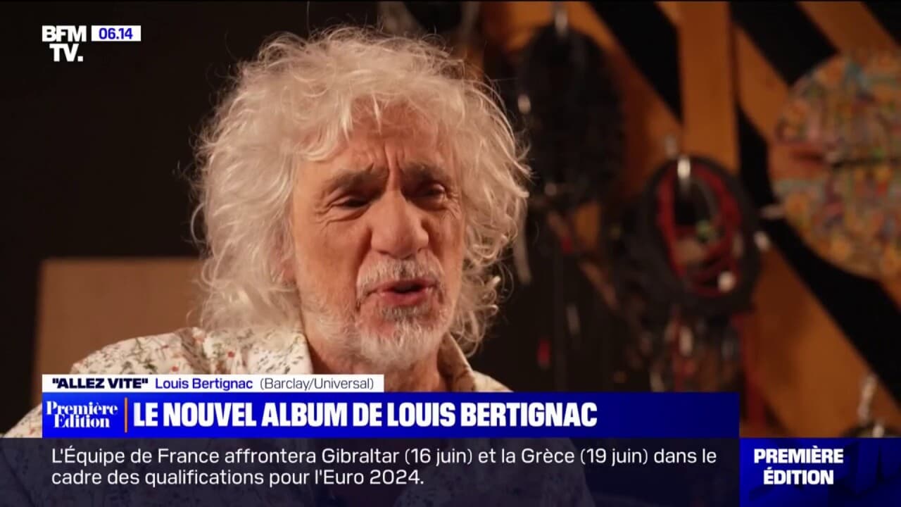 À l'aube de ses 70 ans, Louis Bertignac raconte sa vie d'avant dans son nouvel album "Dans le ...