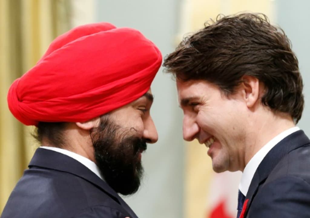 Canada: le sikh Harjit Sajjan, ministre de la Défense en turban