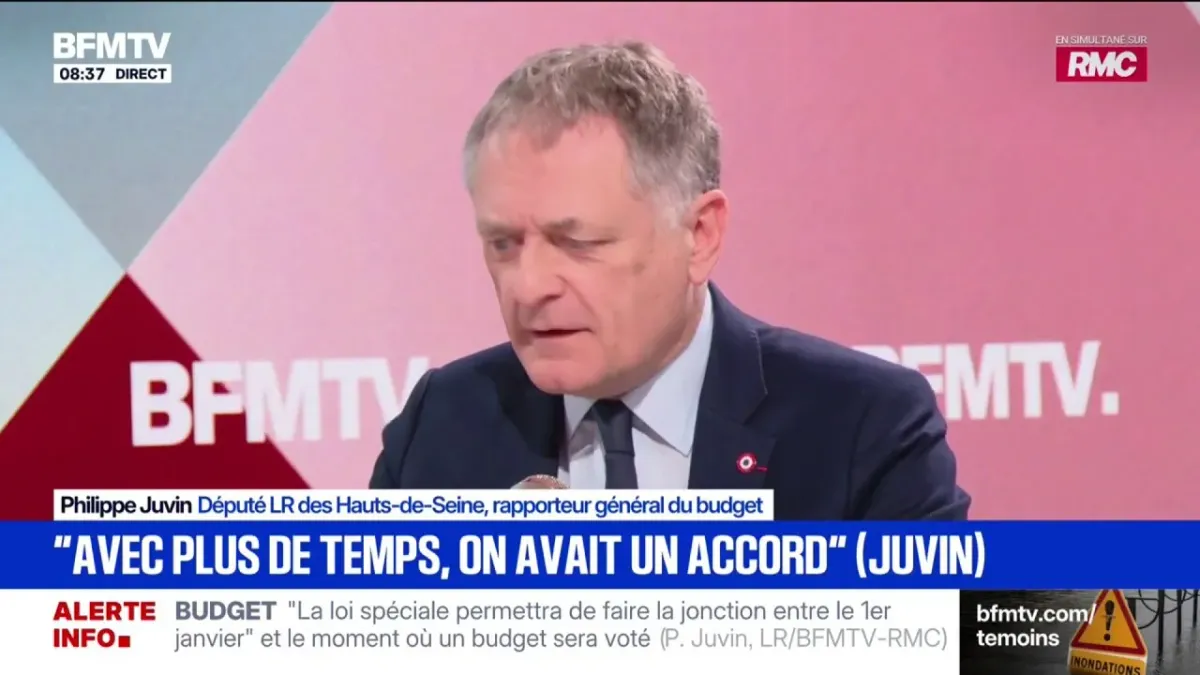 Budget: le rapporteur général Philippe Juvin (LR) souhaite l’usage du 49.3