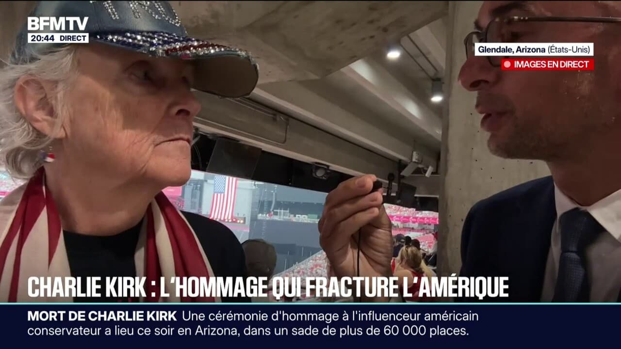 "Charlie Kirk représentait l'espoir et le courage": des Américains ...