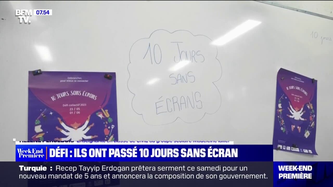 "Dix jours sans écran": ces élèves ont tenté de se passer de smartphone ...