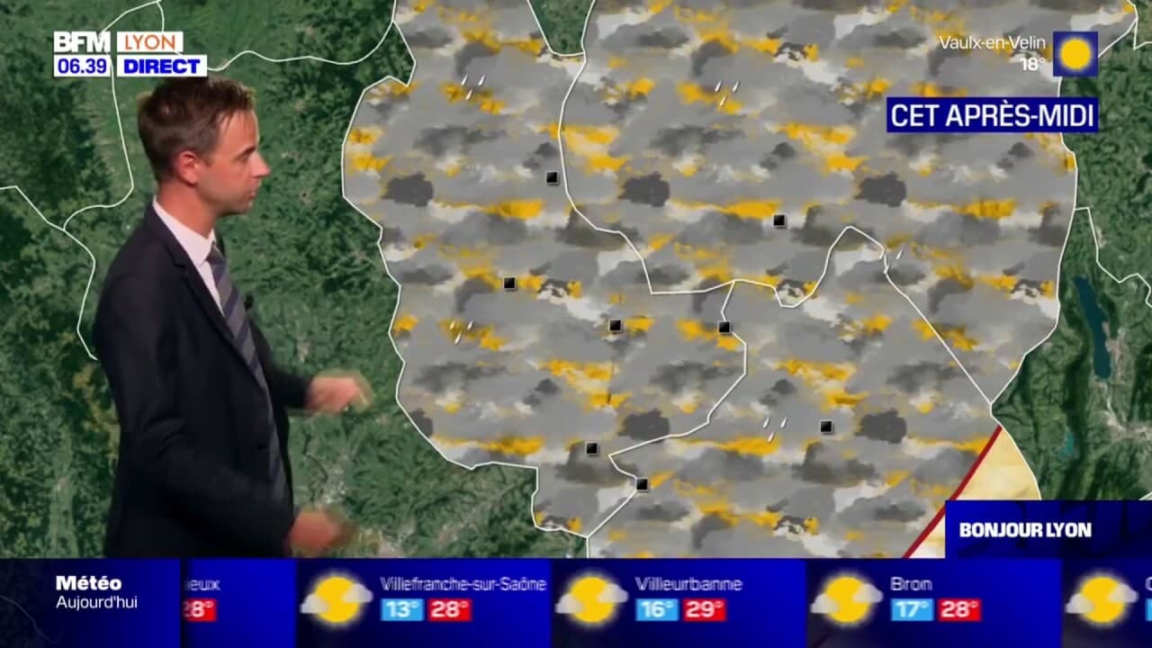 Météo Rhône: un ciel partagé entre averses et éclaircies ce mardi ...