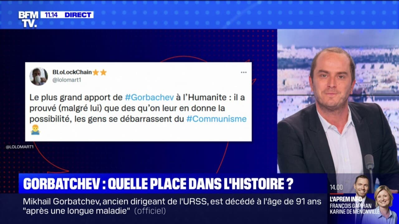 Entre hommages et critiques, la mort de Mikhaïl Gorbatchev agite les ...