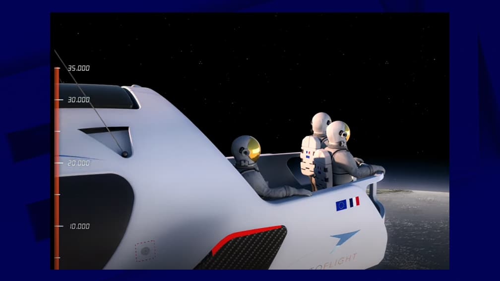 Voyage spatial: une nouvelle capsule va proposer un balcon sur la Terre ...