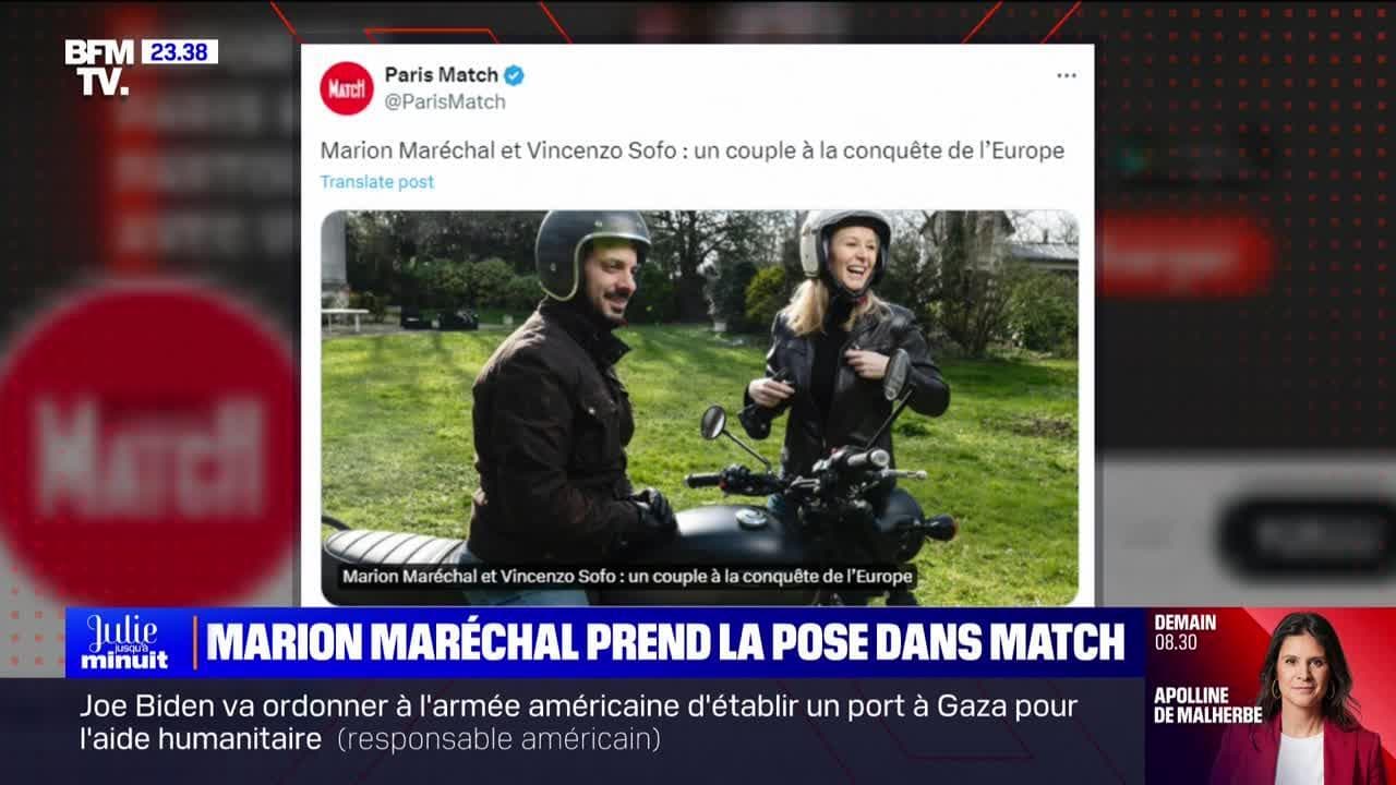 Marion Maréchal prend la pose dans Match - 07/03
