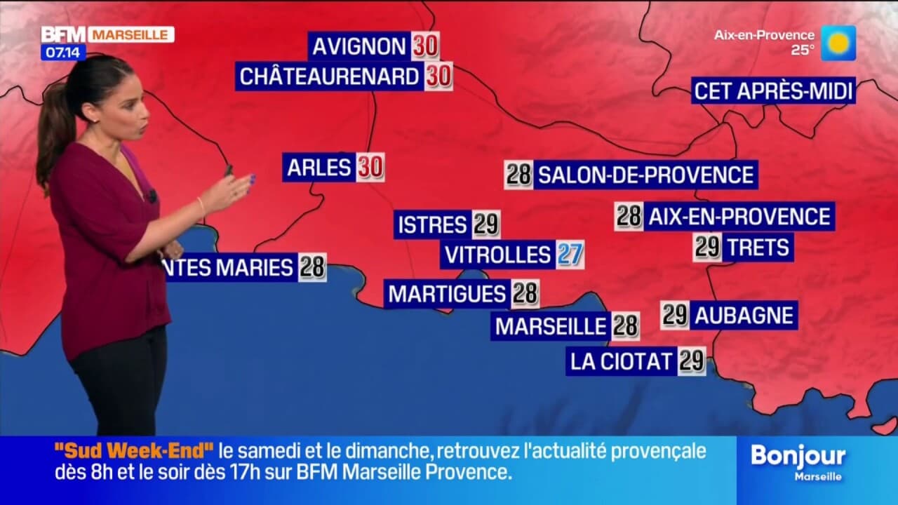 Météo Bouches-du-Rhône: des orages et des températures estivales, jusqu ...
