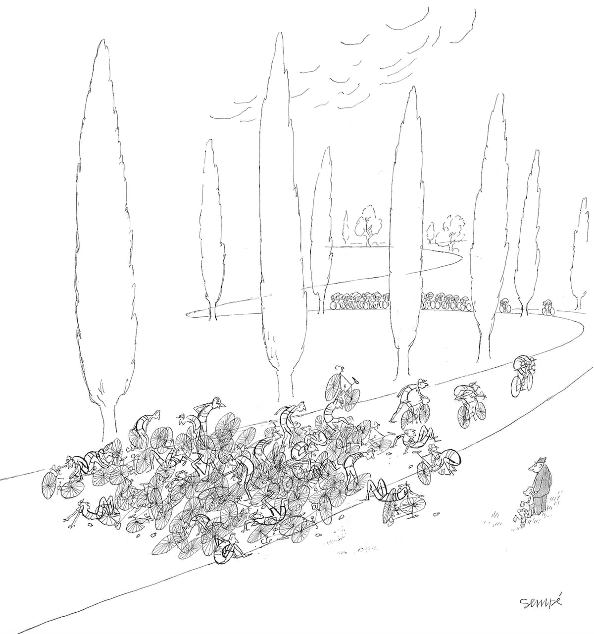 Exposition Sempé: "Le dessin d’humour, comme le jazz, c’est l’humilité"