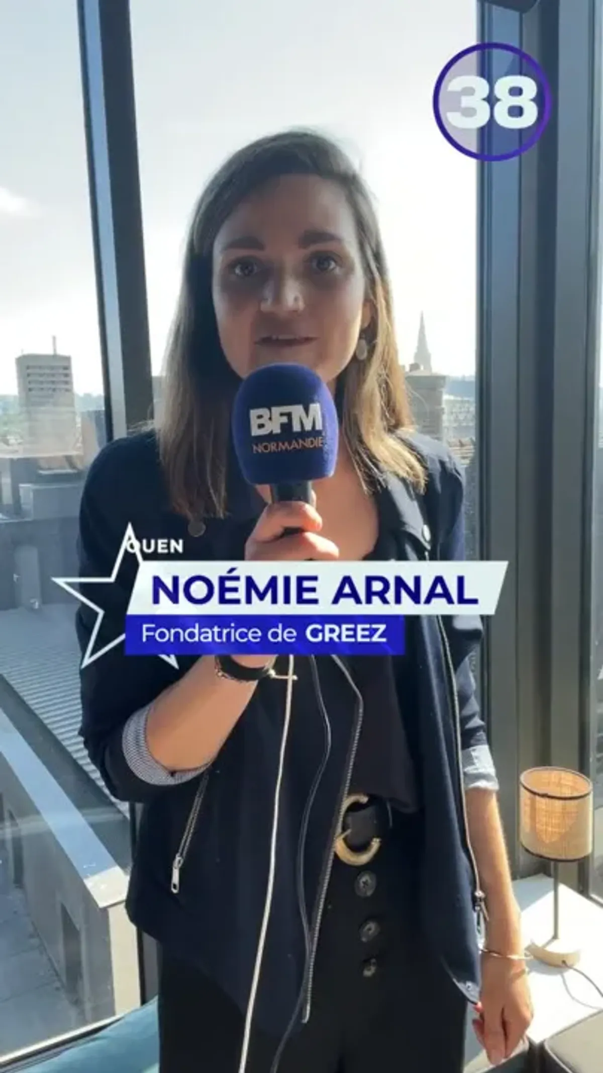 BFM Académie Saison 17 - Casting Normandie - Pitch GREEZ - Noémie Arnal