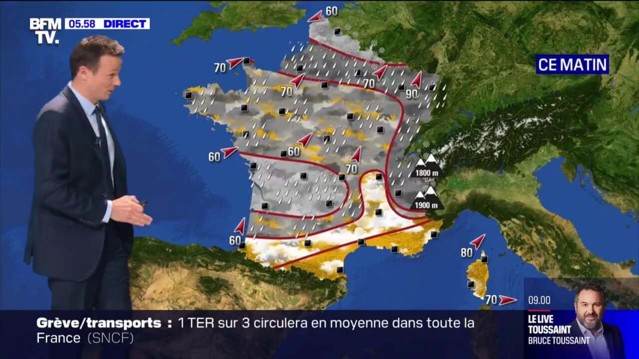 La neige arrive sur le Nord de la France