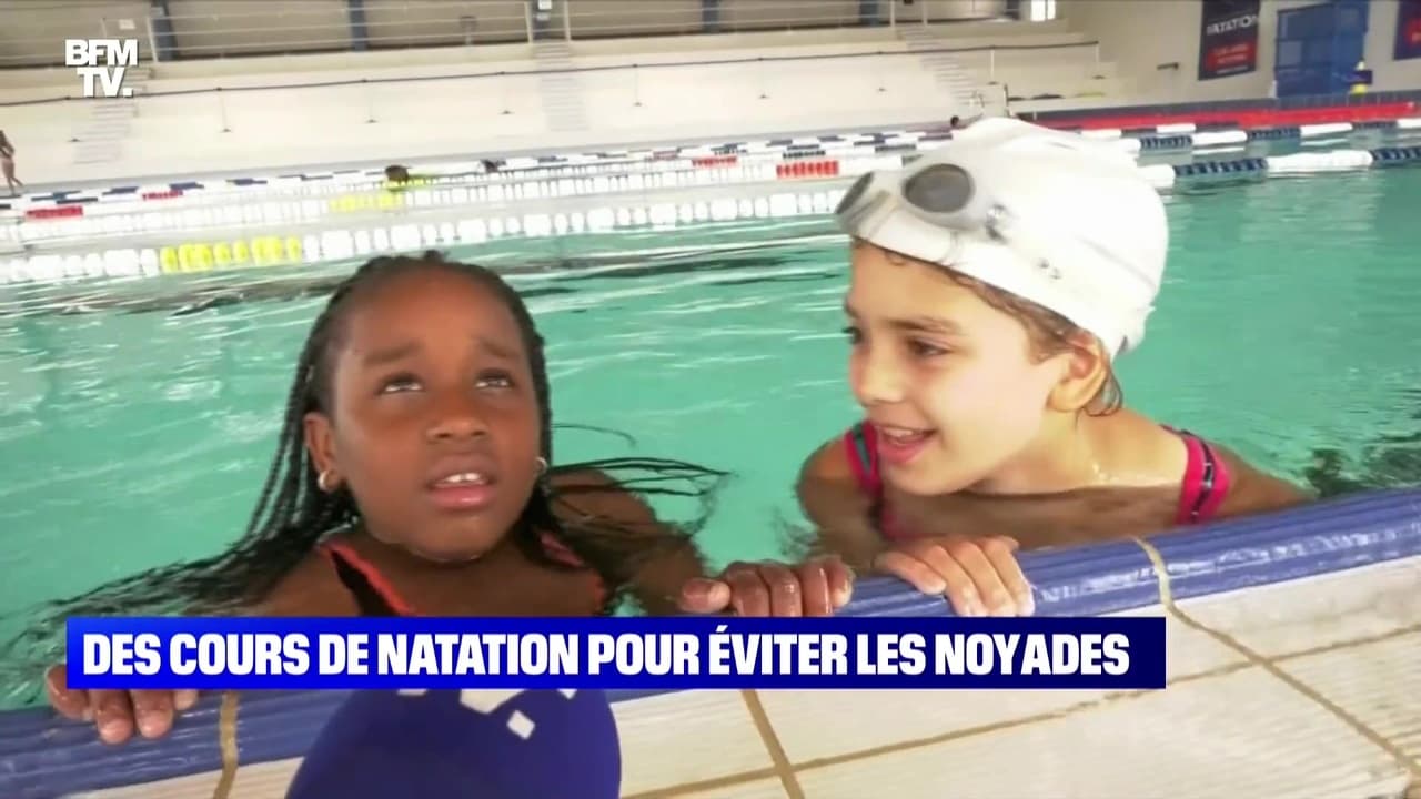 Des cours de natation pour éviter les noyades - 25/07 Des cours de natation pour éviter les noyades - 25/07