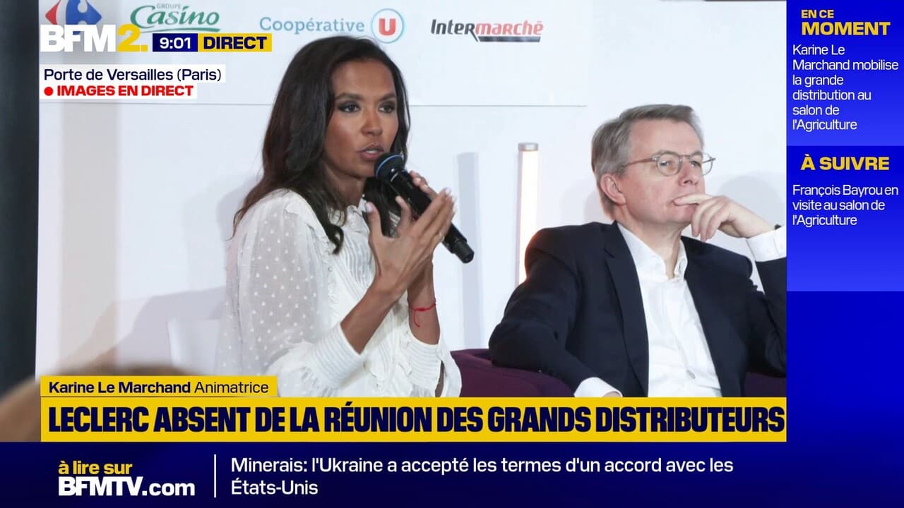 Karine Le Marchand: "j'ai vu passer à peu près 6 ministres de l'Agriculture (...) et il ne se ...