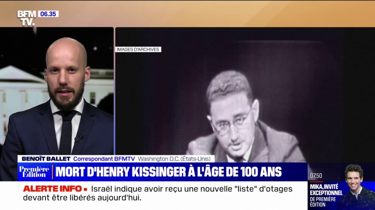 Henry Kissinger, ancien secrétaire d'État et grande figure de la ...