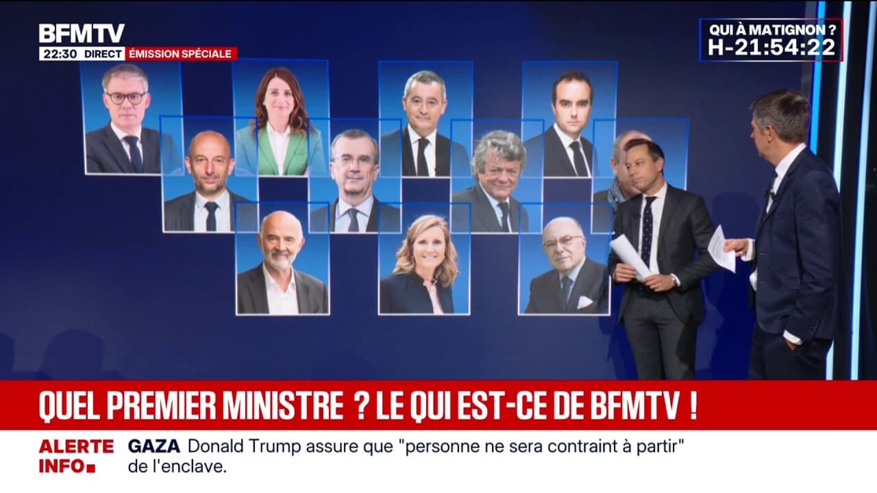 Quel Premier ministre pour la France? Le "Qui est-ce?" de BFMTV