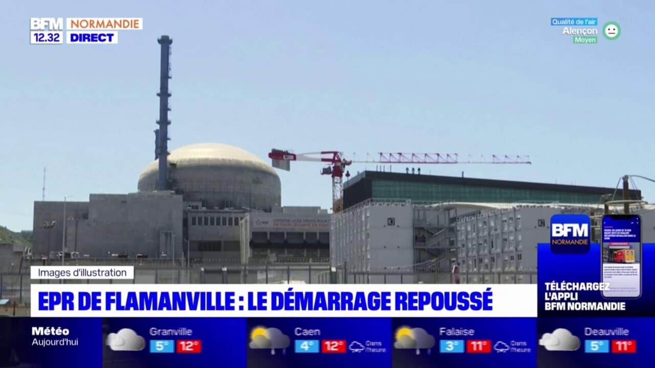 Flamanville: le démarrage de l'EPR repoussé