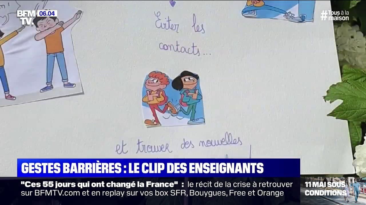 Coronavirus: des enseignants ont réalisé un clip pour sensibiliser ...