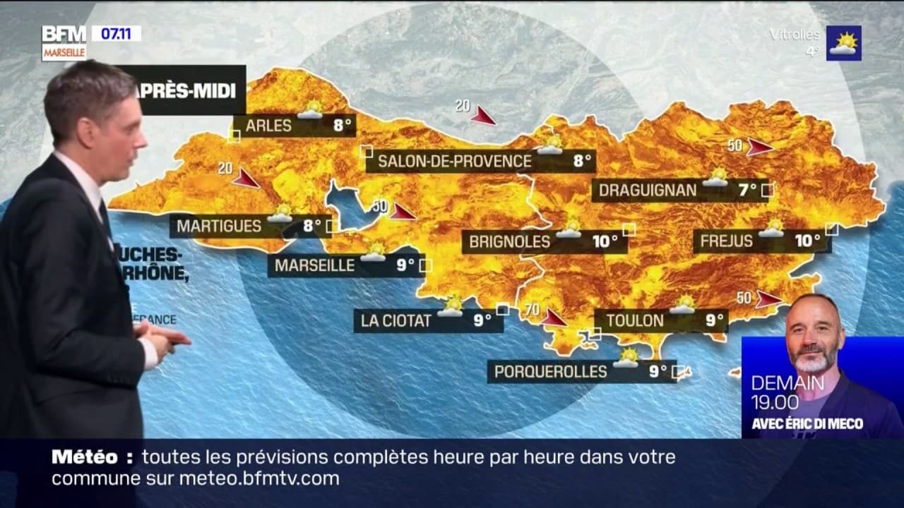 Météo Marseille-Provence: un ciel lumineux avec des température ...
