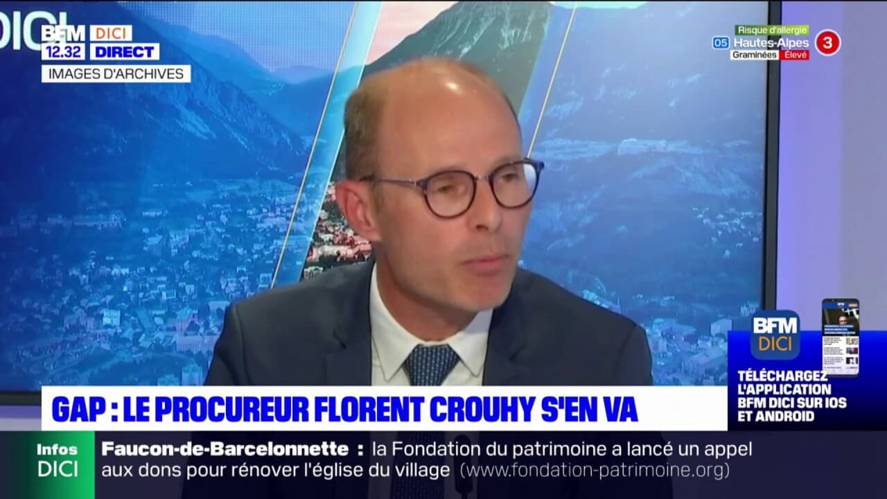 Hautes-Alpes: le procureur Florent Crouhy va bientôt quitter Gap pour ...