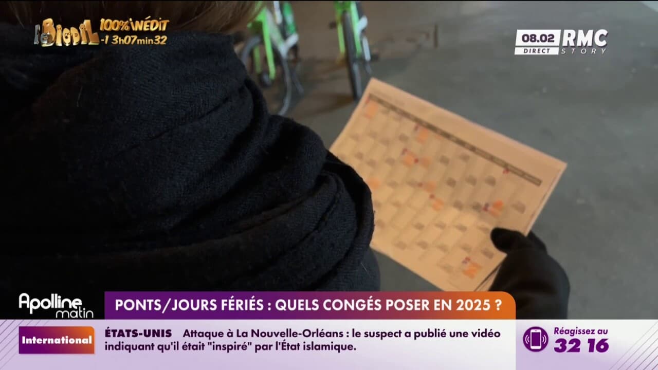 Ponts et jours fériés: quels congés poser en 2025? Ponts et jours fériés: quels congés poser en 2025?