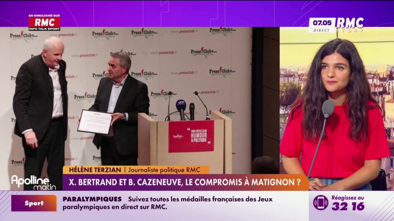 Xavier Bertrand et Bernard Cazeneuve, le compromis à Matignon