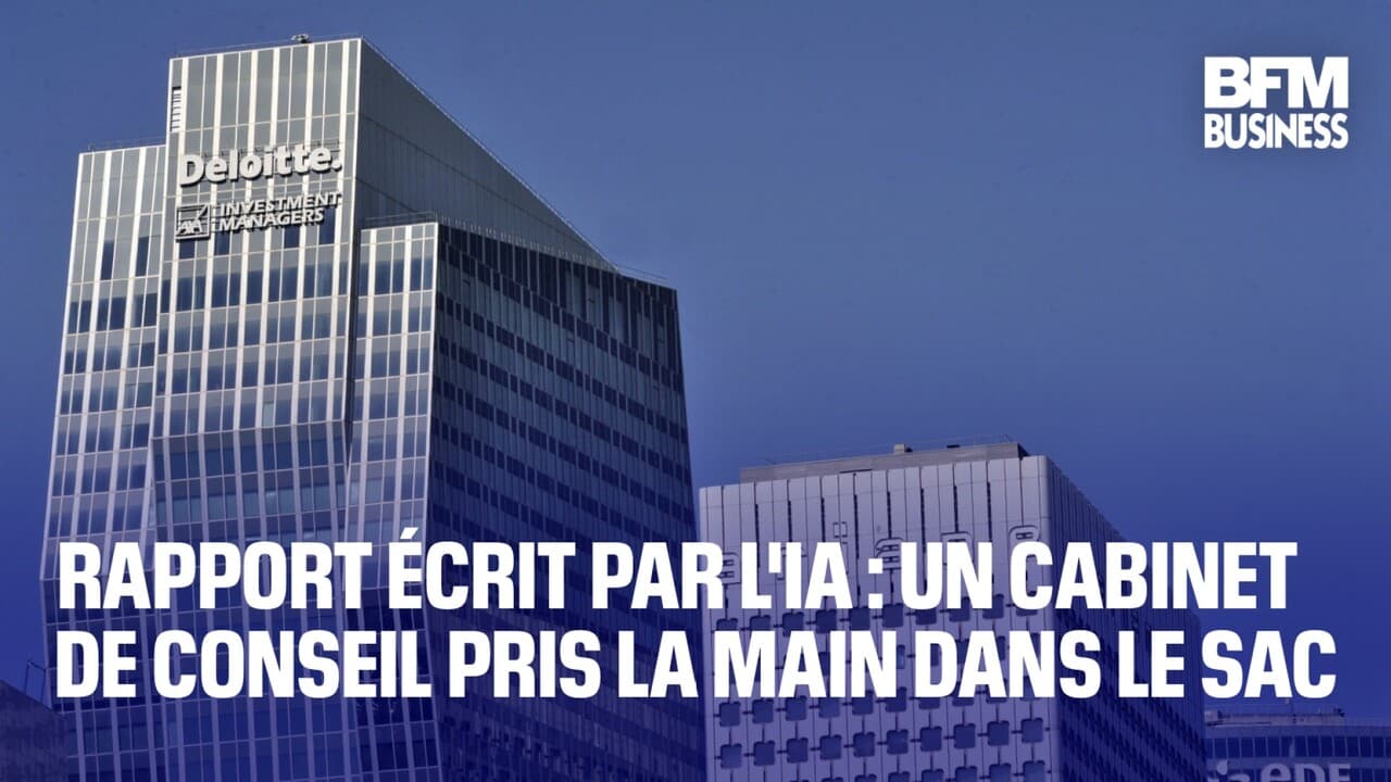 Rapport écrit par l'IA : un cabinet de conseil pris la main dans le sac