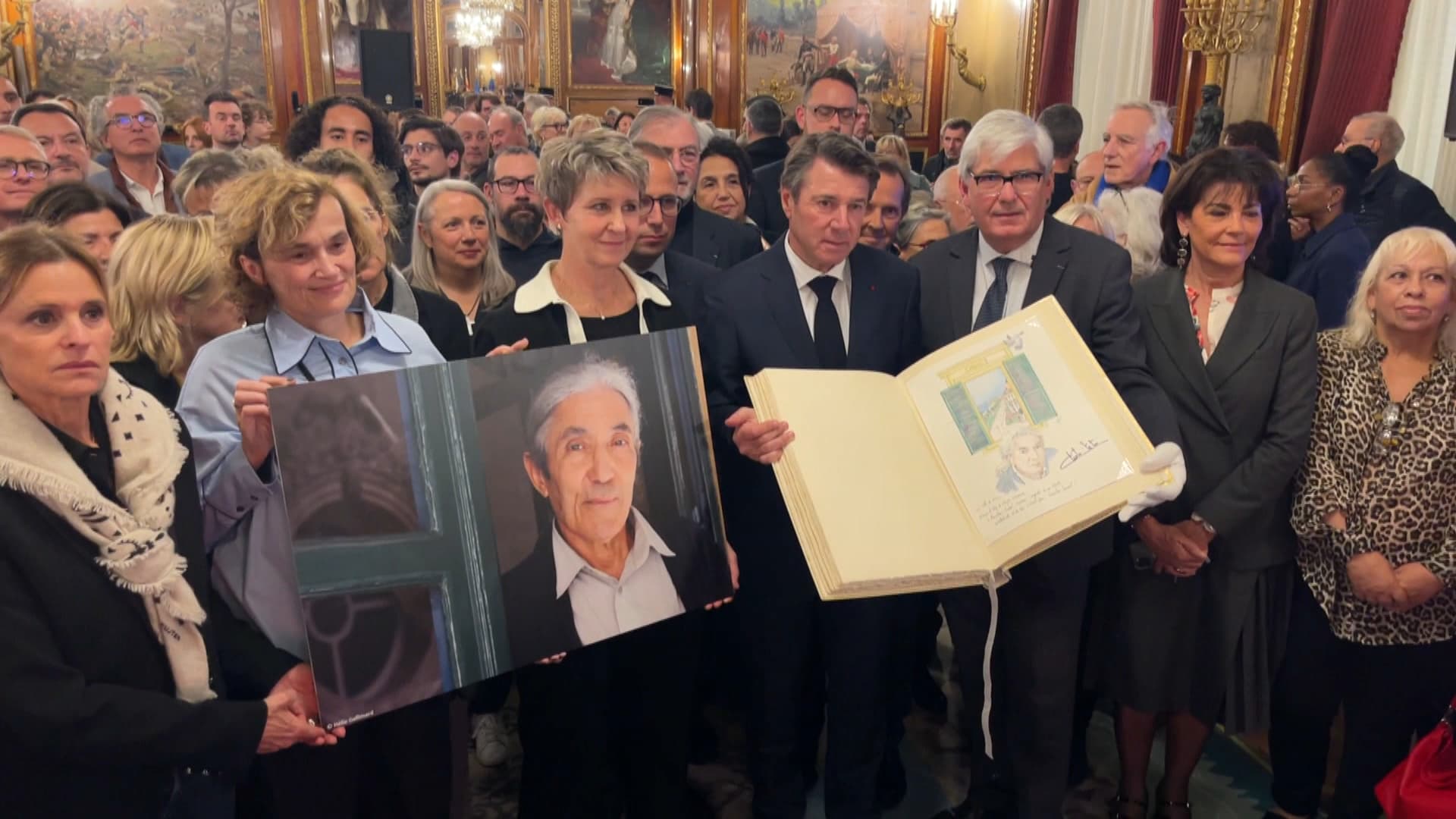 Nice: emprisonné en Algérie, l'écrivain Boualem Sansal nommé citoyen d ...